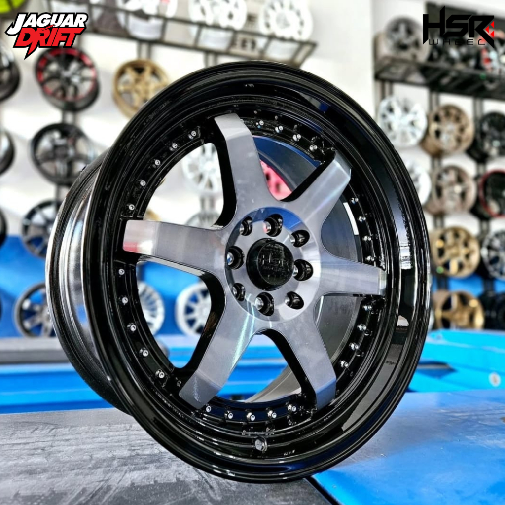 Jual Velg Racing Wuling Alvez R17 Inch Velek Hsr Borgo Ring 17 lebar belang 7,5/8,5 Pcd 4x100 ...