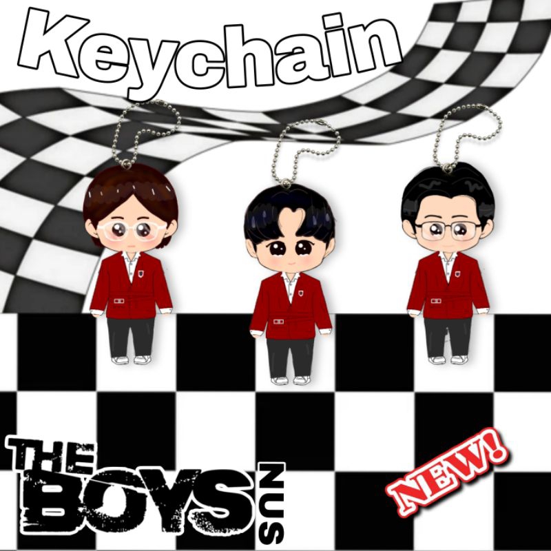 Jual [ New Ver ] KEYRING KEYCHAIN SANDY KEVIN AXEL | Shopee Indonesia