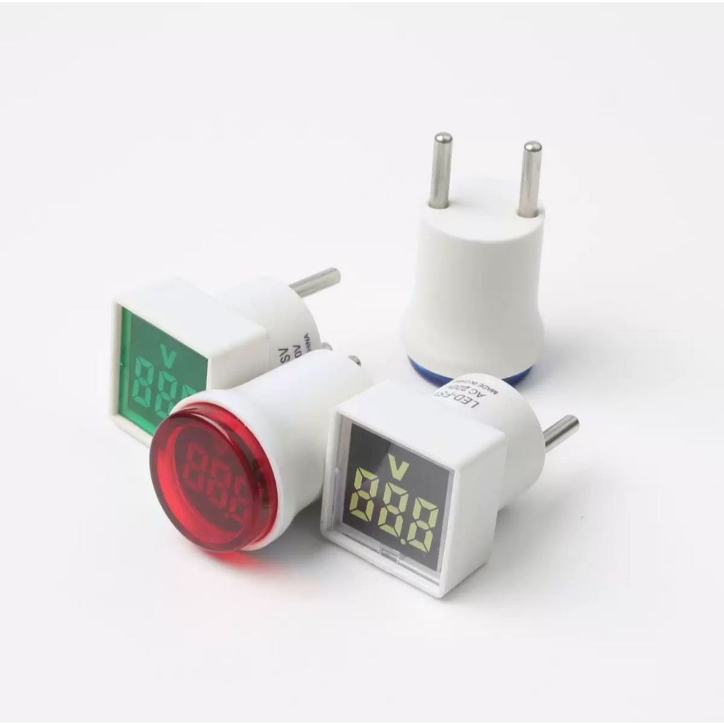 Jual Voltmeter Colok Volt Meter Digital Alat Pengukur Voltase Tegangan ...