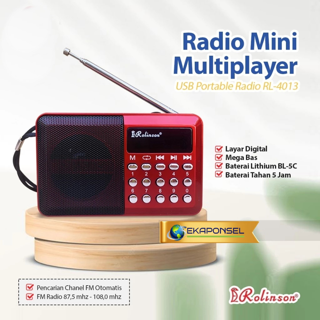 Jual Speaker Musik Portable & Mikat Burung Rolinson Original.Radio ...