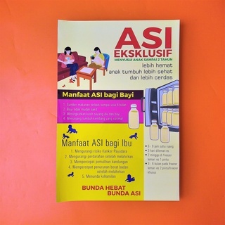 Jual Poster Asi Eksklusif kuning- Manfaat Asi Bagi Ibu dan Bayi ...