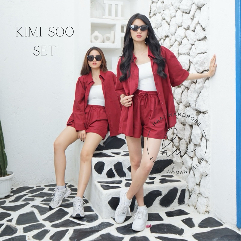 Jual HW - Kimi Soo Set - 3024 - Setelan Wanita Set Baju Wanita Setelan ...
