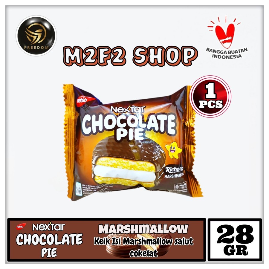 Jual Nabati Nextar Chocolate Pie Richoco Marshmallow Cake | Kue Kukis ...