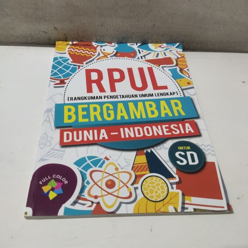 Jual Buku RPUL (Rangkuman Pengetahuan Umum Lengkap) Bergambar Dunia ...
