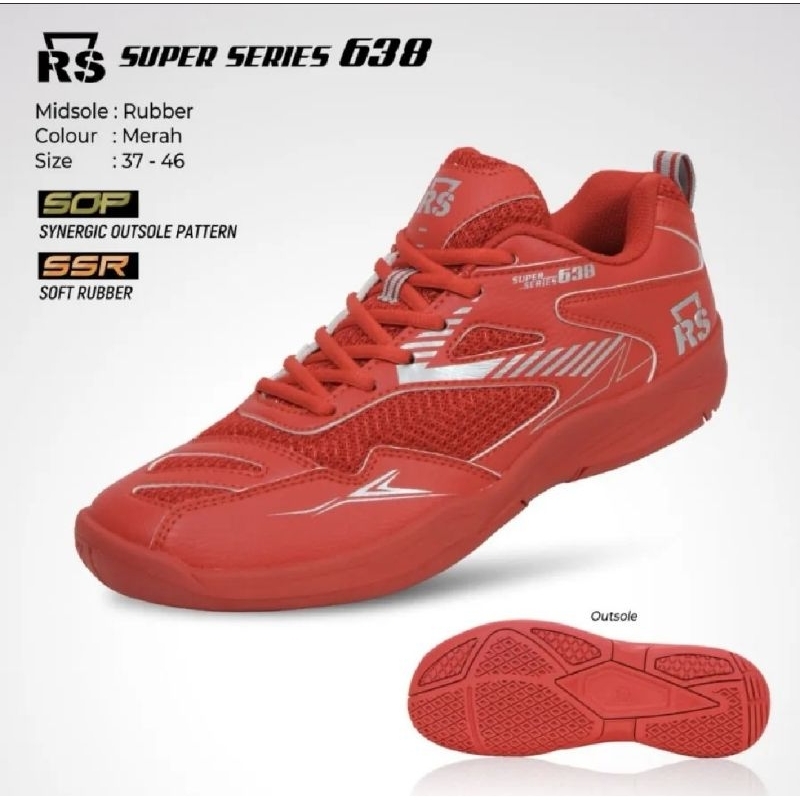 Jual Reinforce Speed RS Super Series SS 638 Sepatu Bulutangkis ...