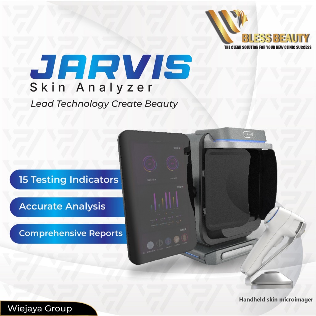 Jual JARVIS Skin Analyzer AI Bitmoji Alat Analisa Kulit Wajah dengan 15 ...