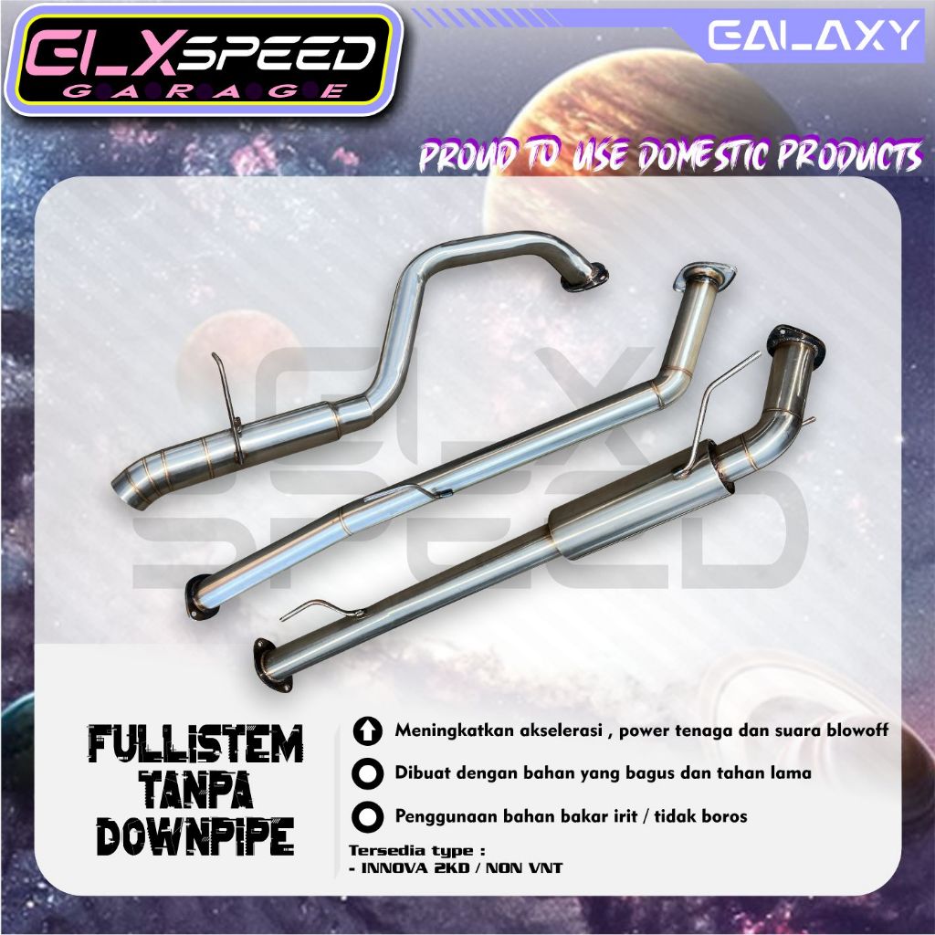 Jual Knalpot Fullsystem Tanpa Downpipe Innova 2kd/non vnt - 2gd/vrz ...