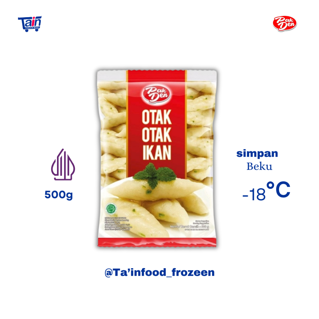 Jual PAK DEN Otak Otak Ikan 500g | Shopee Indonesia