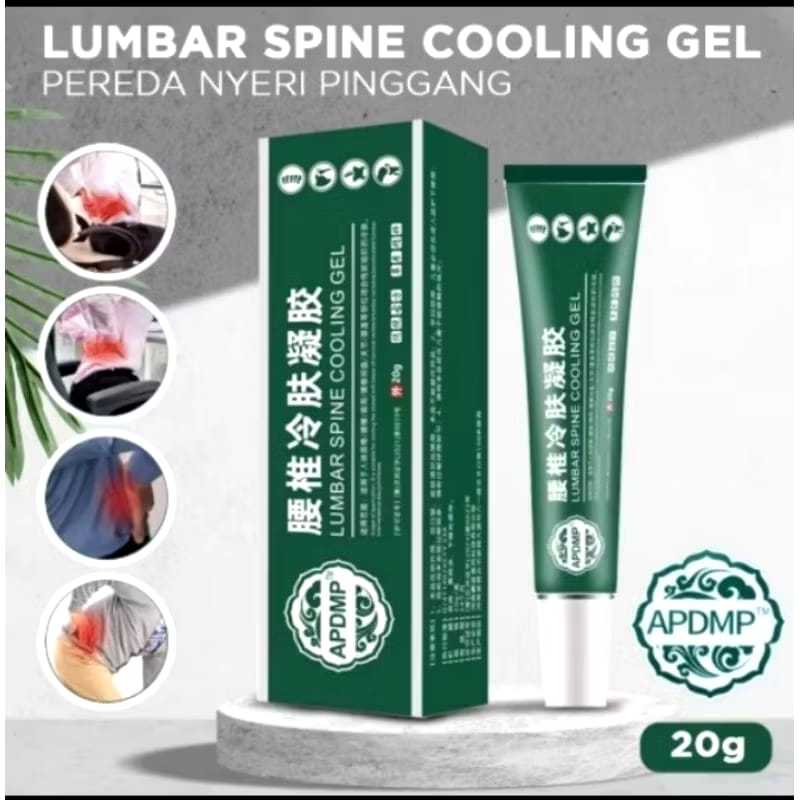 Jual BELI 3 GRATIS 2 - Lumbar Spine Cooling Gel Cream Lutut Gel Pereda ...