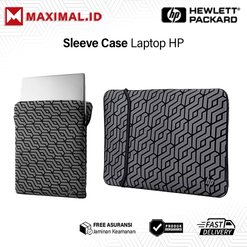 Jual PROMO Tas Laptop HP Sleeve Case 14 Inch Soft Case Laptop Original ...