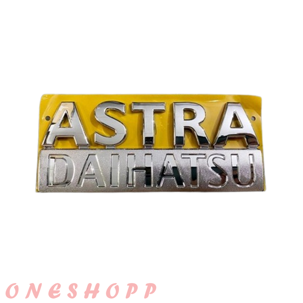 Jual EMBLEM TULISAN ASTRA DAIHATSU BAGASI BELAKANG SIGRA AYLA ORIGINAL ...