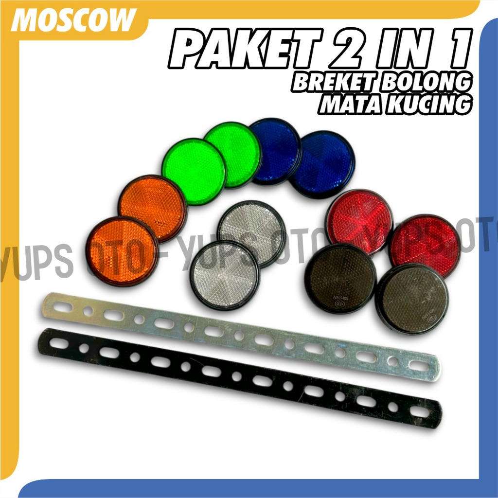 Jual PAKET BRACKET BESI BRAKET PLAT BREKET BOLONG TEBAL 1.6MM + PLASTIC ...