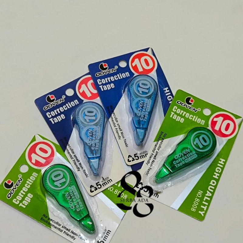Jual ODVEN Correction Tape High Quality Tipe EX Pita Roll Penghapus ...