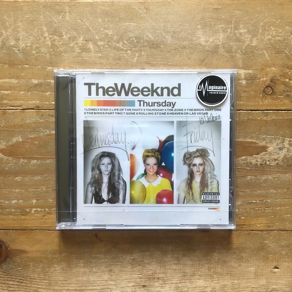 Jual CD Import The Weeknd - Thursday CD Impor Original | Shopee Indonesia