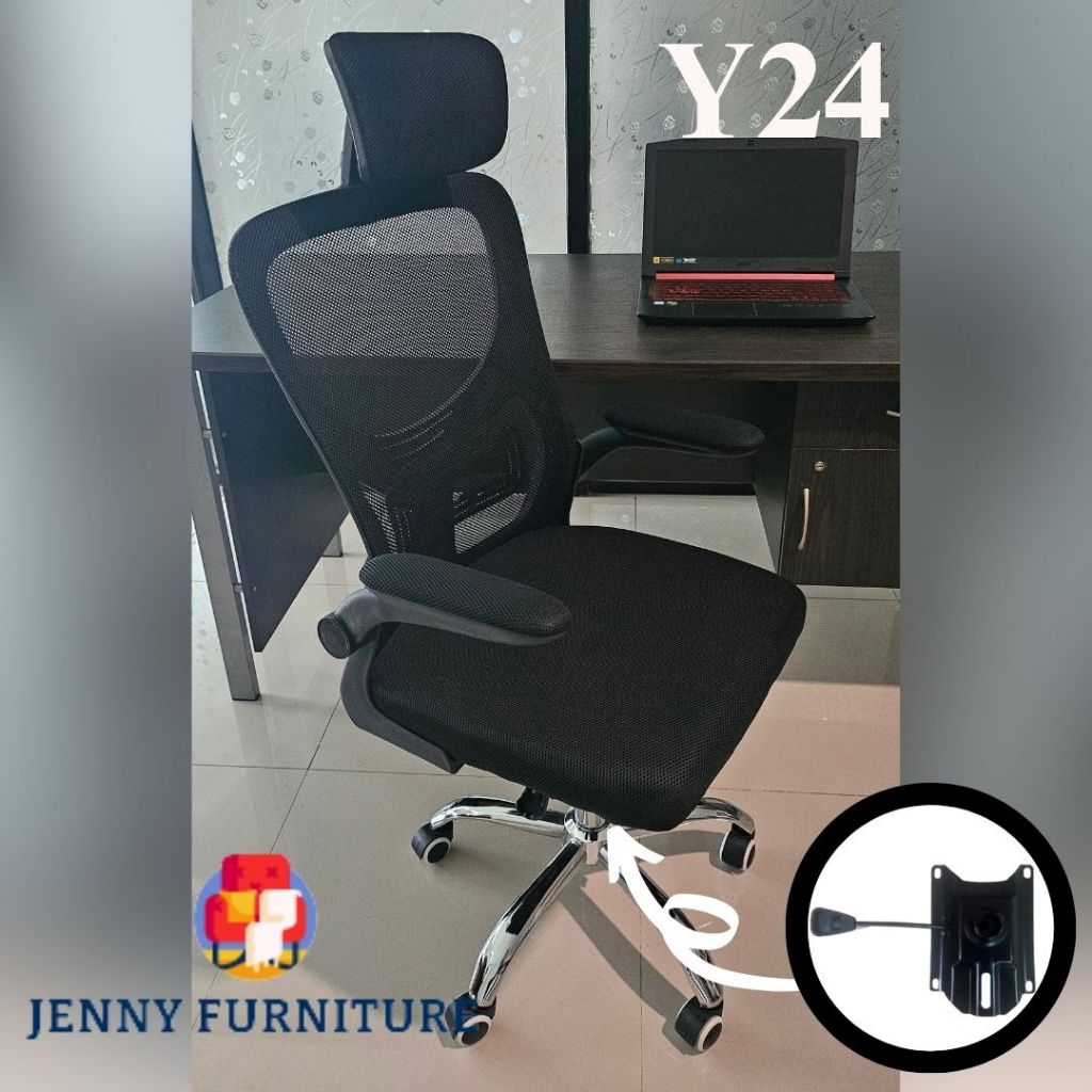 Jual kursi kantor/kursi gaming/office chairs/kursi kerja Tipe Y24 | Shopee Indonesia