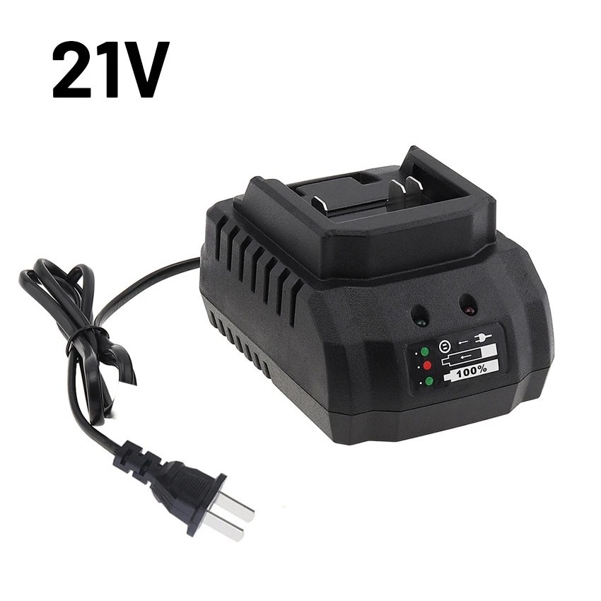 Jual Charger Lithium Bor 21V Fast Charger Adaptor Cas Baterai Cordless ...