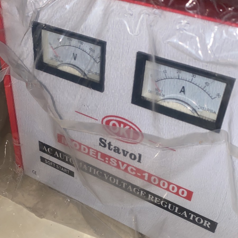 Jual Stabilizer Listrik Stavol OKI SVC-10000 Watt | Shopee Indonesia