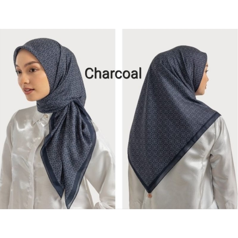 Jual ZIYANA MONOGRAM SCARF RIA MIRANDA | Shopee Indonesia