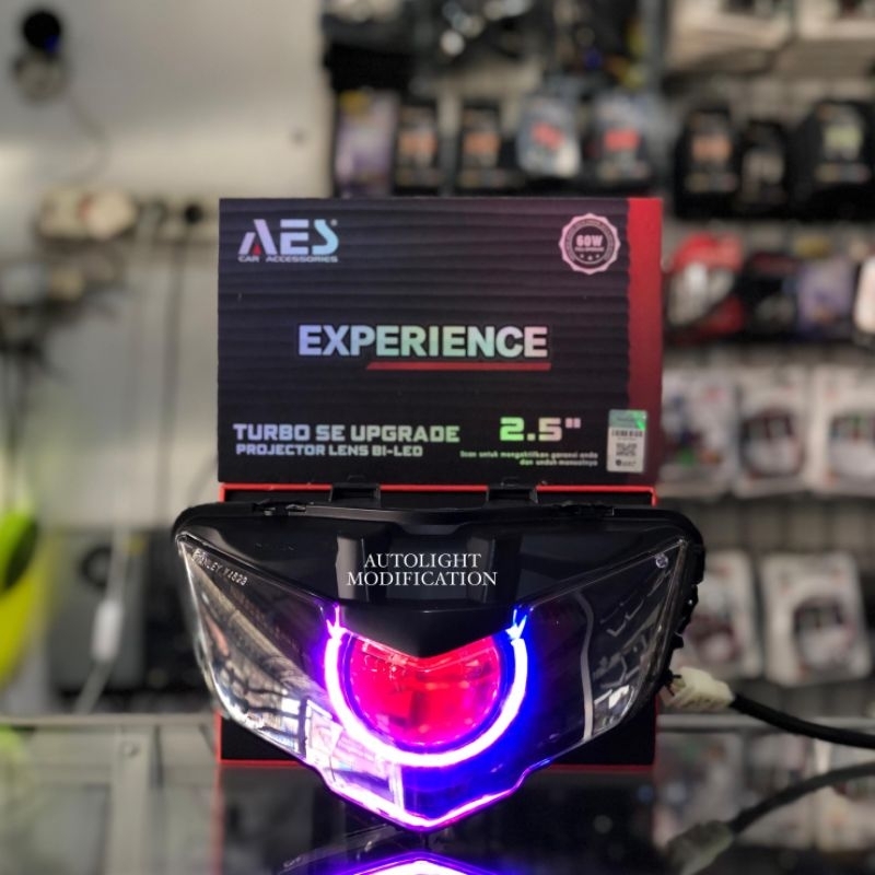 Jual BILED MX KING V2 CUSTOM BILED AES TURBO EXPERIENCE FULL SET ...
