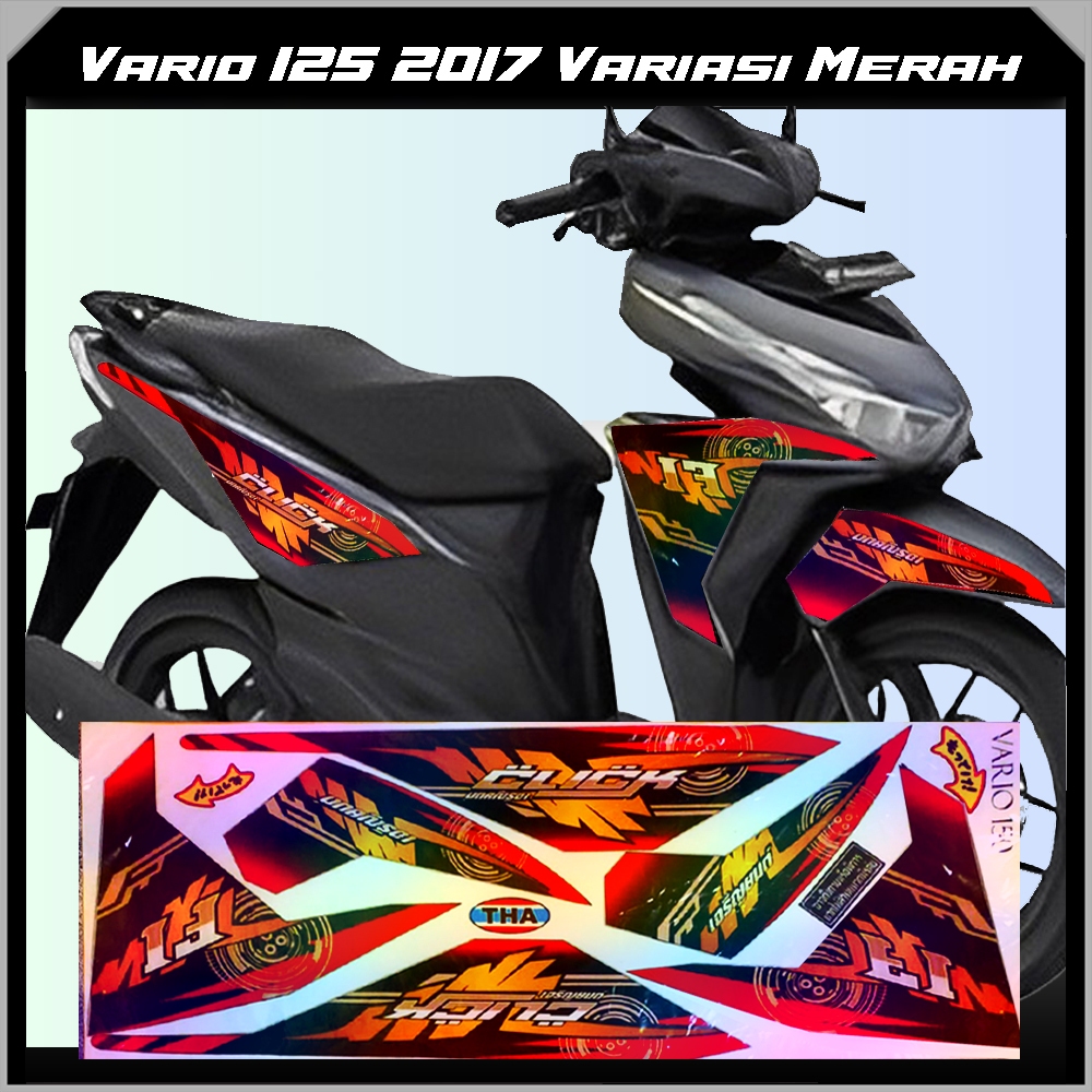Jual STIKER STRIPING MOTOR HONDA VARIO VARIASI FULL SET SVVT - 07 ...