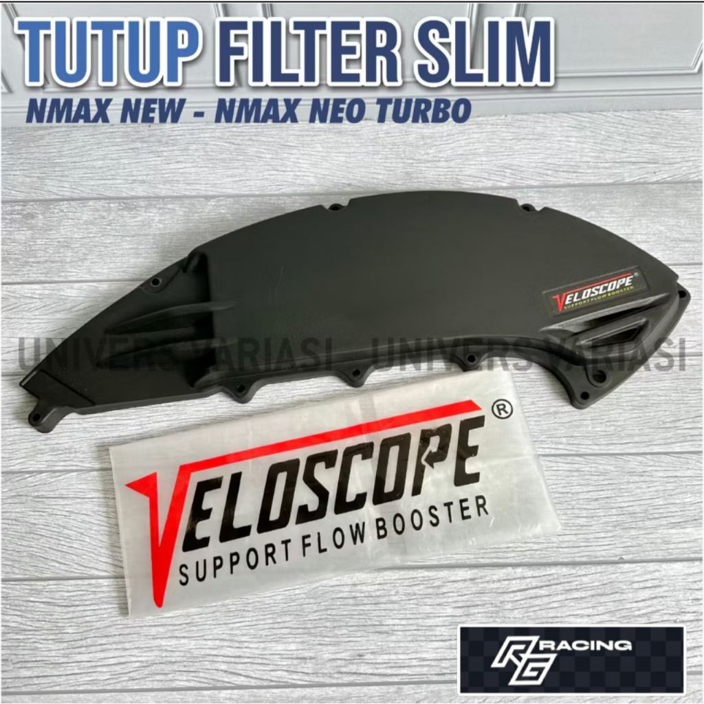 Jual RACINGGRUP2 COVER FILTER HAWA MODEL SLIM VELOSCOPE PNP NMAX NEW ...
