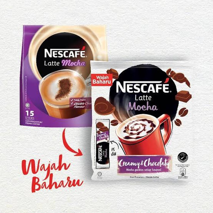 Jual [PO] READY 10 FEBRUARI 2025 Nescafe Kopi Latte Mocha 15 Sachet x ...
