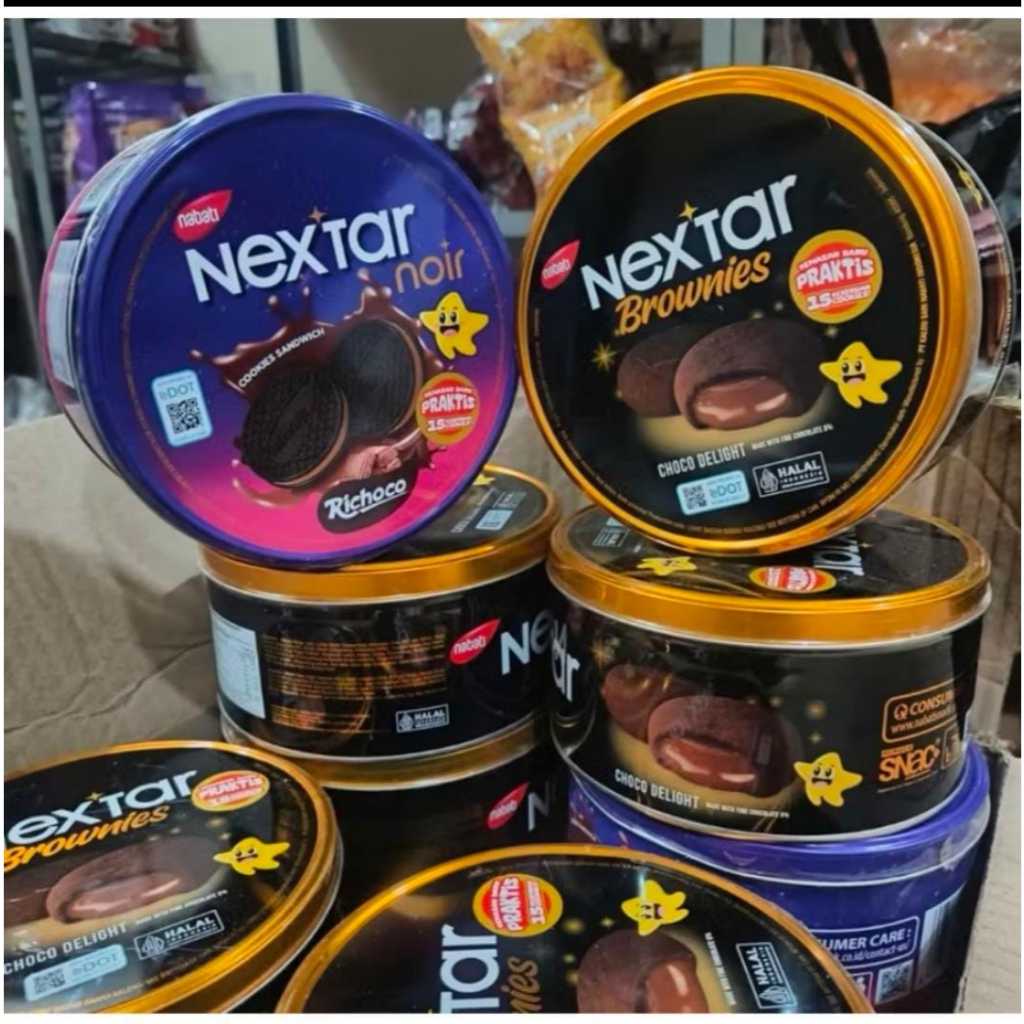 Jual Nabati Nextar kaleng 160gr biskuit cookies Nastar isi selai ...