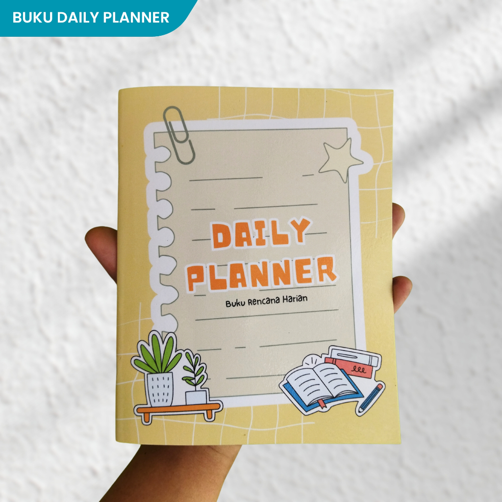 Jual Buku Daily Planner / Buku Perencanaan Harian / Catatan Agenda ...