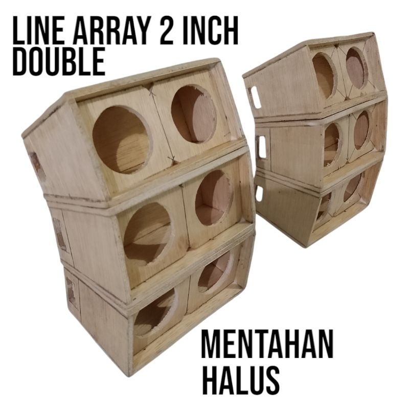 Jual Box Line Array 2 Inc Mentahan Double Halus, harga tertera per box ...