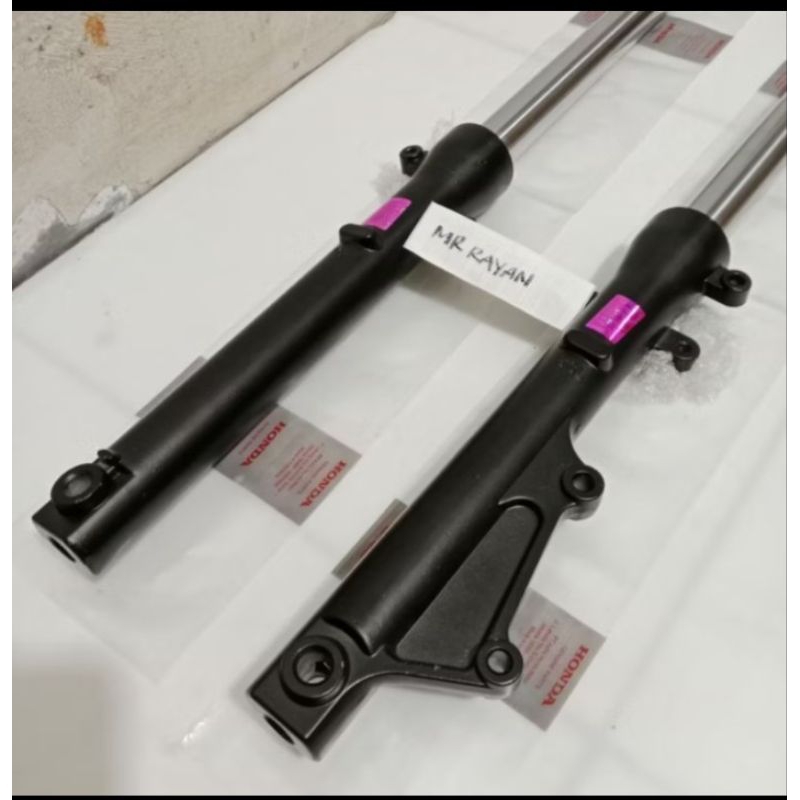 Jual shock depan+tabung (1set kanan kiri) megapro new megapro new ...