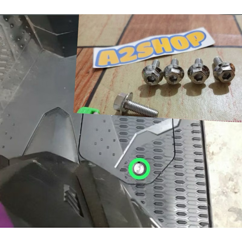 Jual BAUT STAINLESS TUTUP BOX AKI BEAT SCOOPY VARIO HARGA 1 BAUT ...