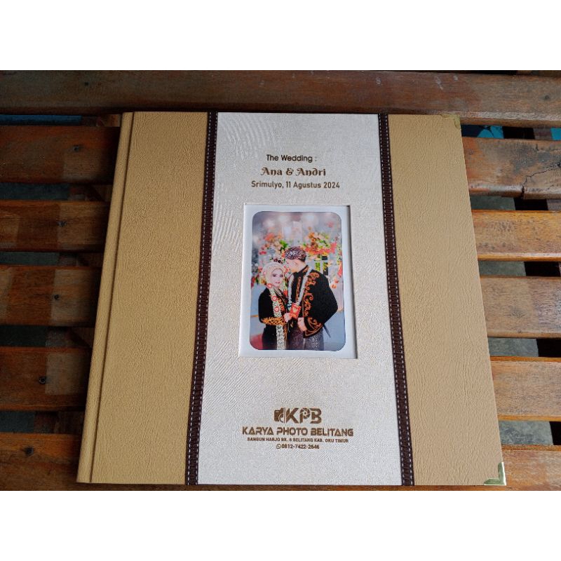 Jual ALBUM PHOTO MAGNETIC DENGAN BAHAN KULIT PREMIUM FREE GRAFIR NAMA ...