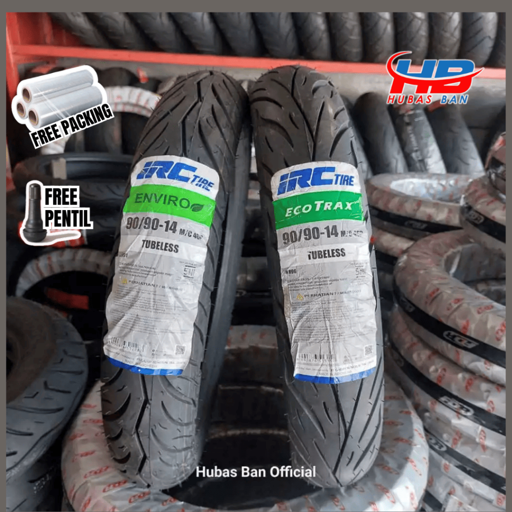 Jual Ban Luar Tubeless Merk IRC Ukuran 80/90 Ring 14 90/90 Ring 14 Merk ...