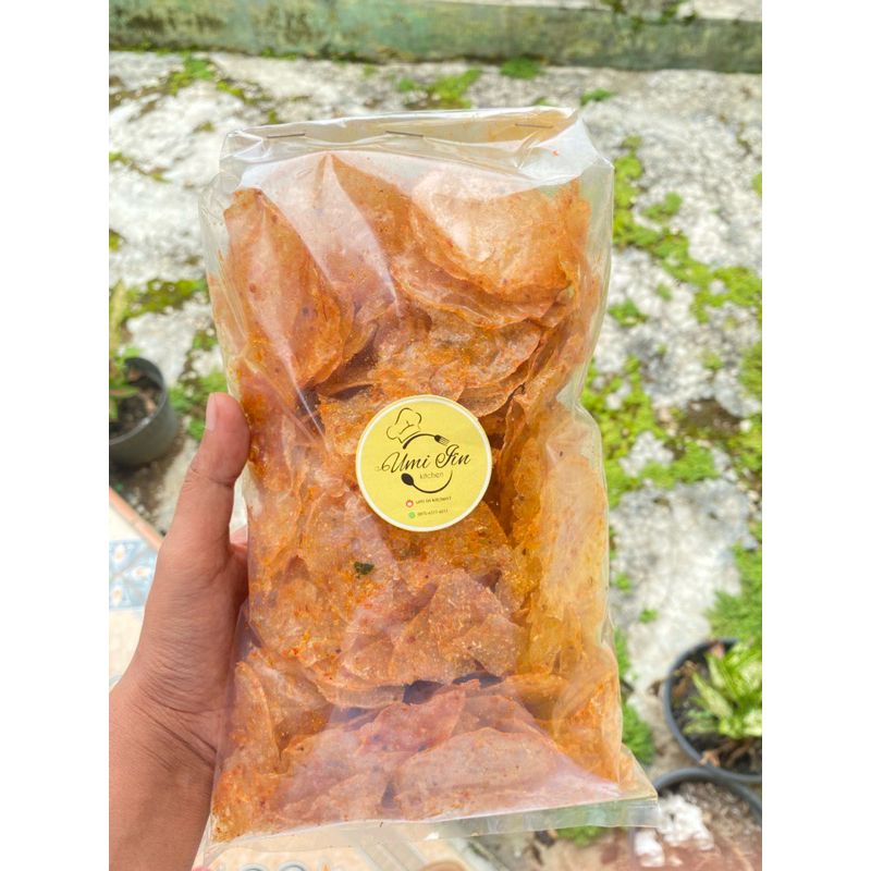 Jual KRIPIK KACA 200gr | KRIPCA PEDAS | KRIPIK PEDAS | KERIPIK KACA ...