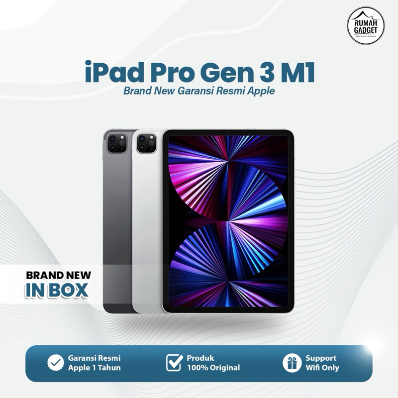 Jual ipad Pro Gen 3 11” M1 (new) | Shopee Indonesia