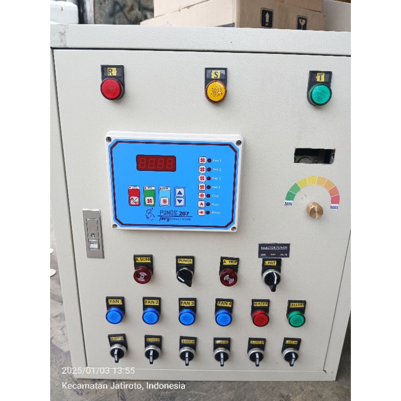 Jual panel blower untuk 4blower full inverter listrik 3phase | Shopee ...