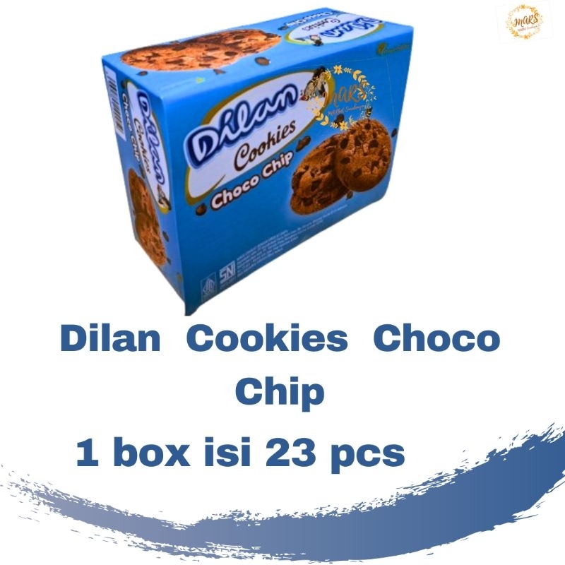 Jual Dilan Cookies Choco Chip 1 Box Isi 23 Pcs | Shopee Indonesia