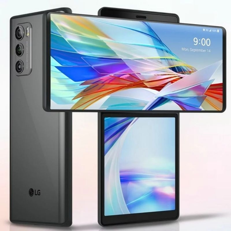 Jual LG WING 5G F100 RAM 8/256GB ANDROID DUA LAYAR PUTAR SECOND ...