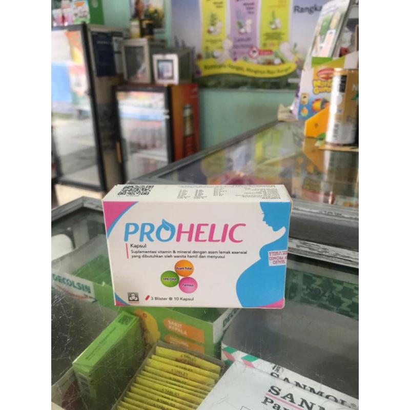 Jual PROHELIC KAPSUL 1 BOX ( 30 KAPSUL ) | Shopee Indonesia