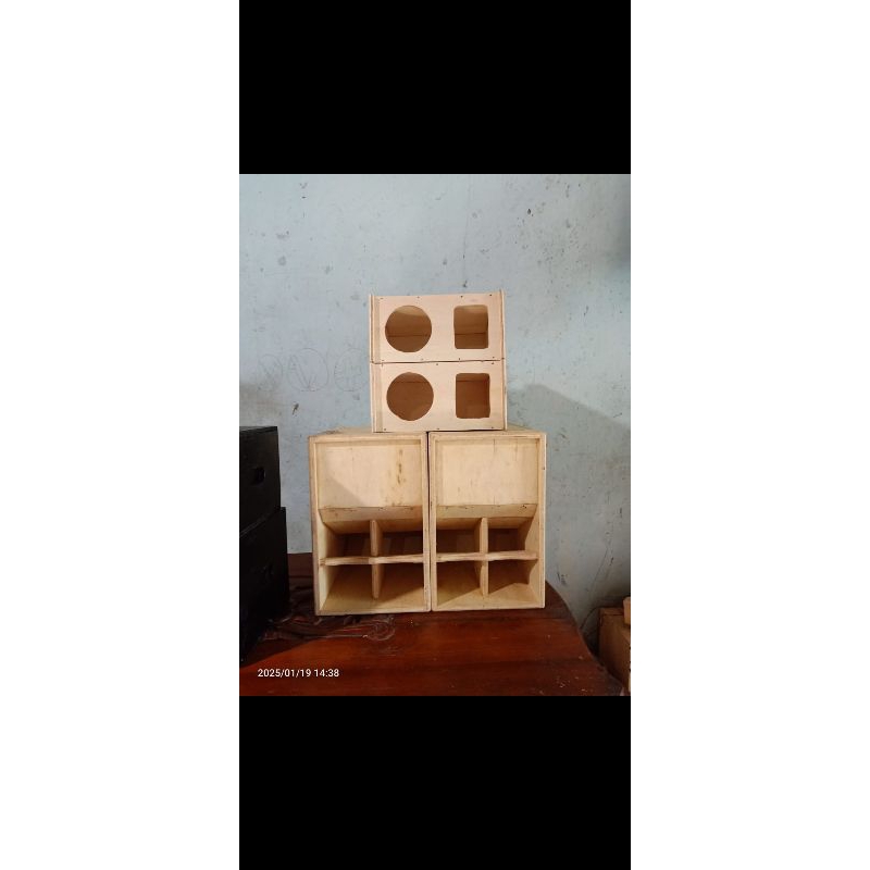 Jual box subwoofer 6inch subpali bahan kayu Jabon 12mm | Shopee Indonesia