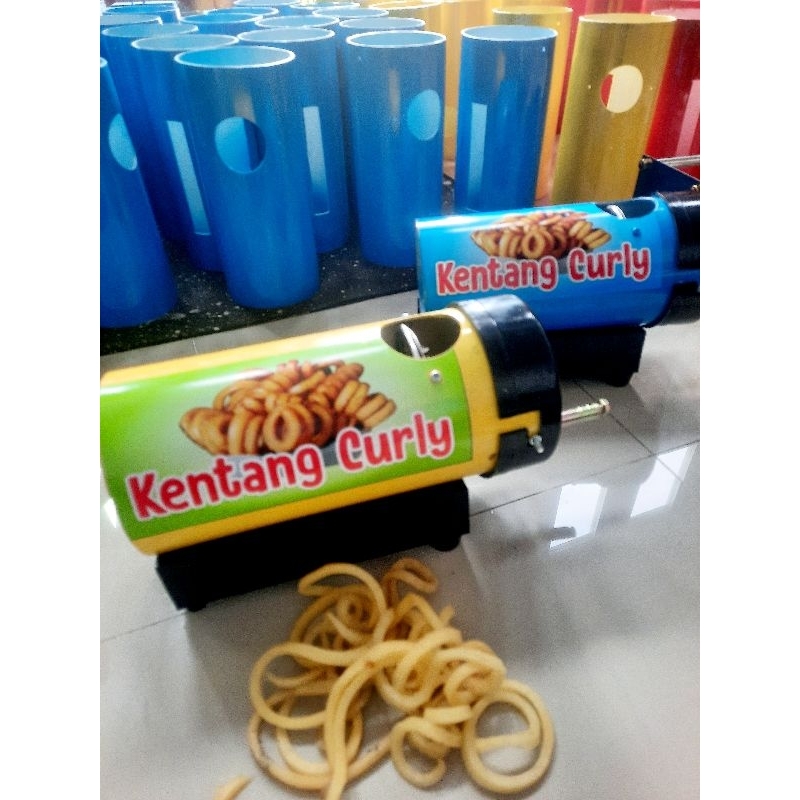 Jual ALAT KENTANG CURLY TABUNG | Shopee Indonesia