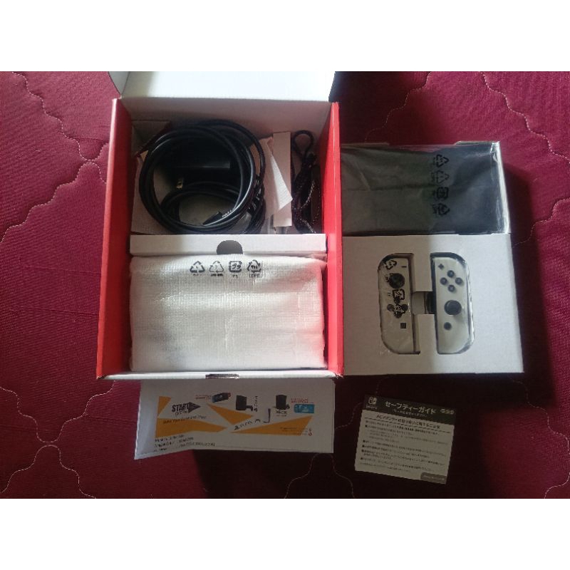 Jual nintendo switch oled OFW fullset bonus komik dan aksesoris ko ...