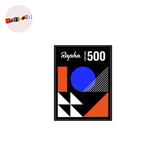 Jual sticker Rapha festive 500 logo stiker cyclist | Shopee Indonesia