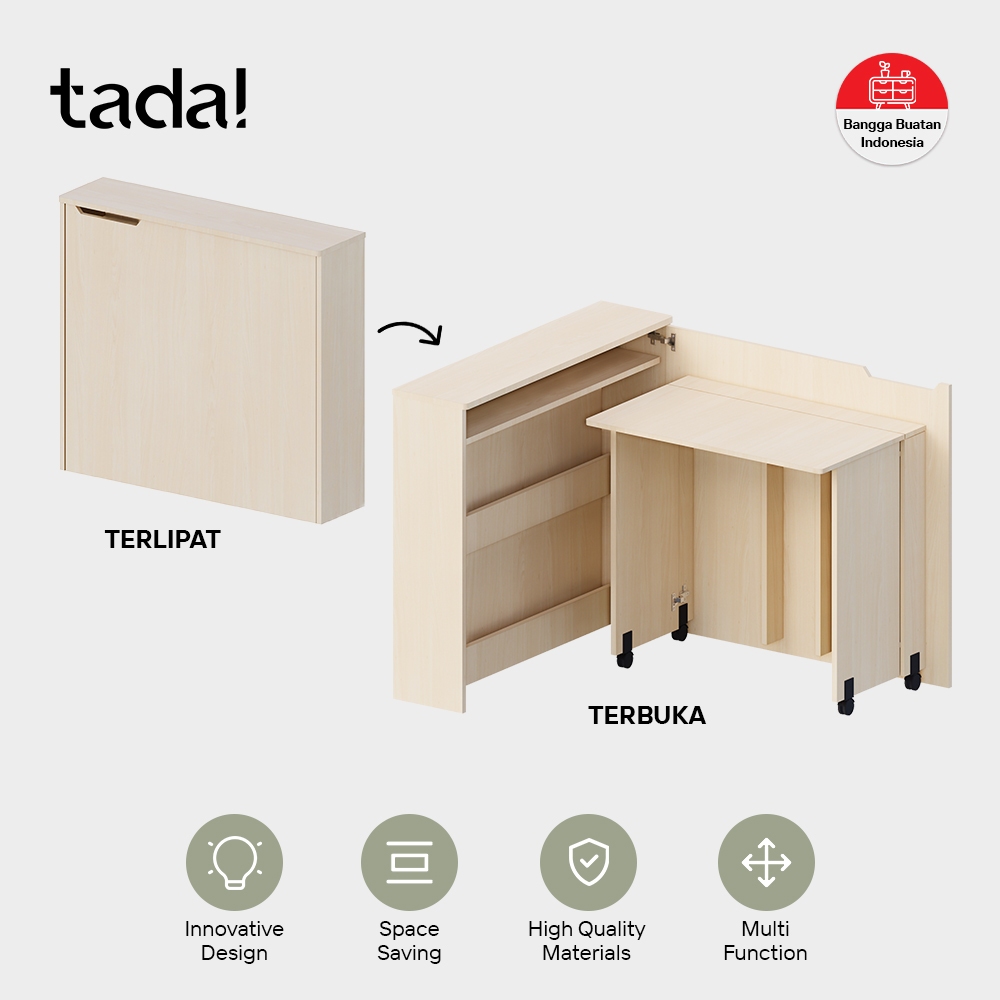Jual TADA Expandable Workspace - Meja Kerja Lipat Multifungsi | Shopee ...