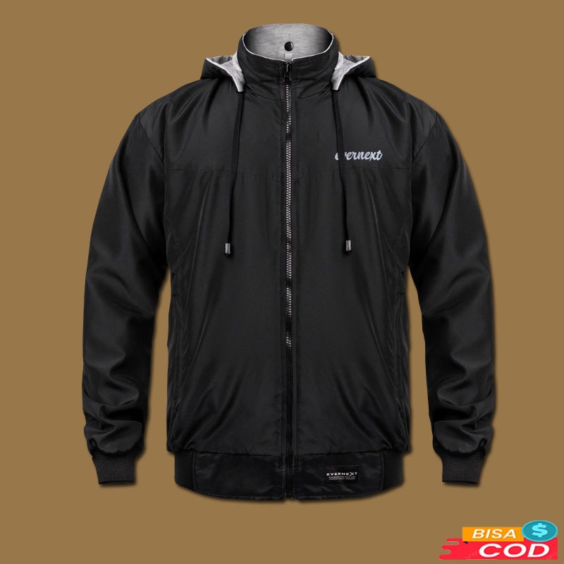 Jual Jaket 2 in 1 big size L XL XXL casual outdoor pria jaket motor ...