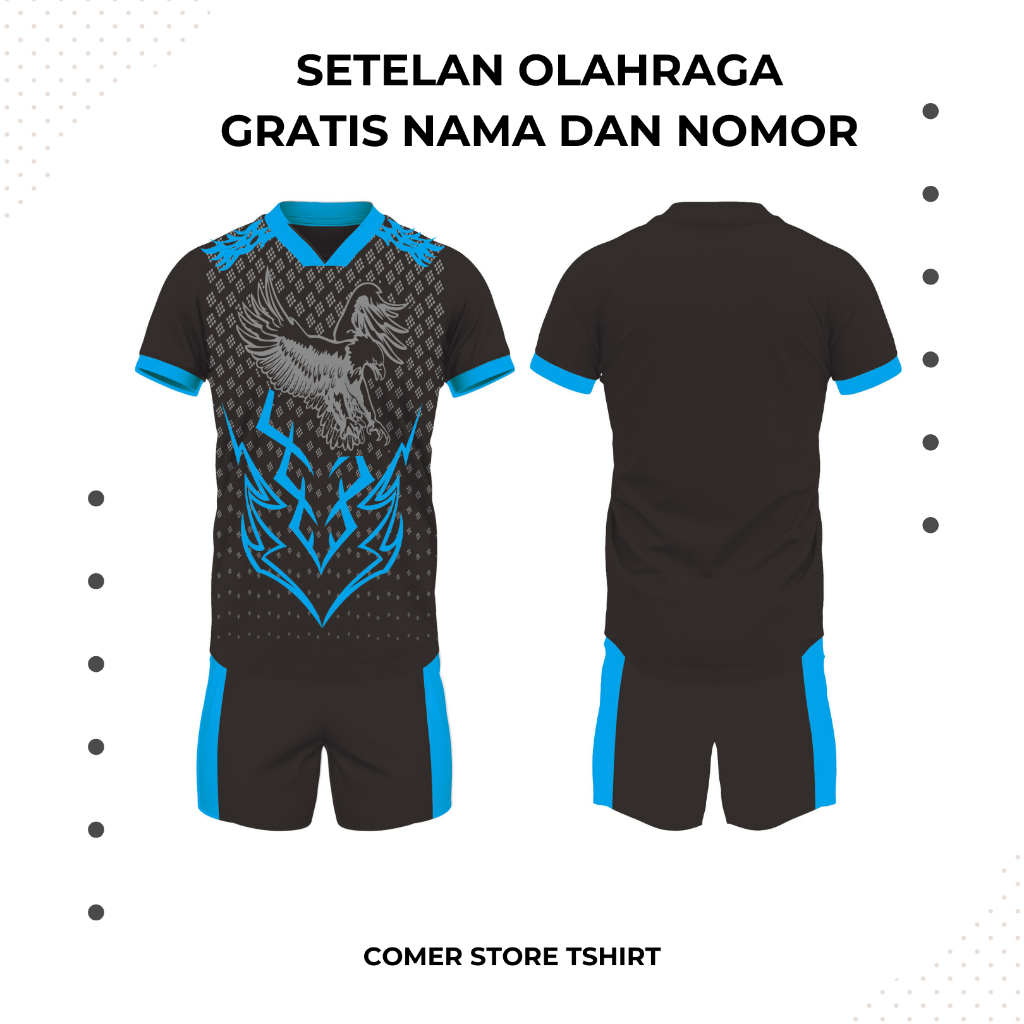 Jual GRATIS NAMA SPONSOR DAN LOGO SETELAN JERSEY ANAK USIA 5-14 TAHUN ...