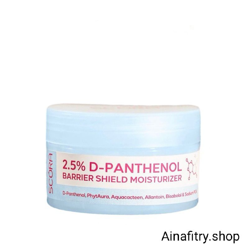 Jual (Ainafitry) Scora 2.5% D - Panthenol Barrier Shield Moisturizer ...