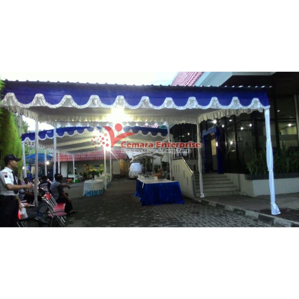 Jual tenda pesta / tenda acara ukuran 4m x 6m | Shopee Indonesia