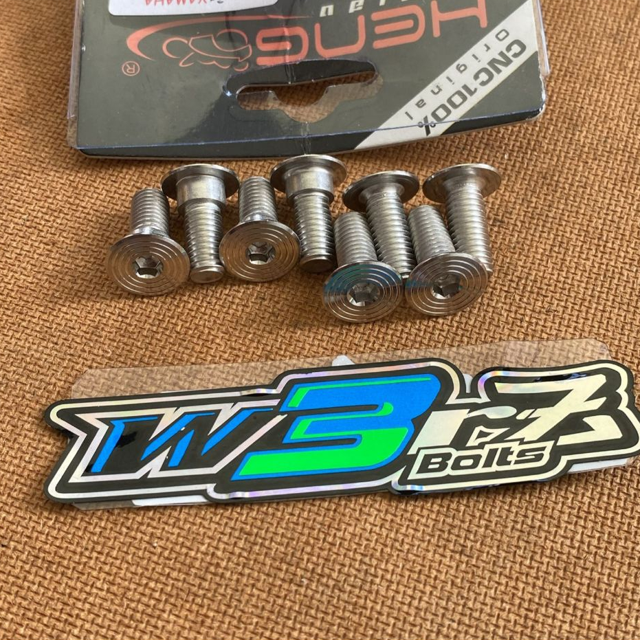 Jual HARGA SATU BAUT baut disk drat 12 m8 x 2cm model spiral jdl knok baut piringan cakram ...