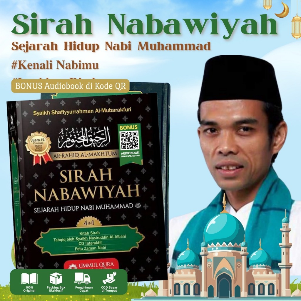 Jual [BISA COD] Sirah Rasulullah Sejarah Hidup Nabi Muhammad Terjemah ...